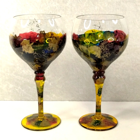 Euroglass | Dining | Vintage Romanian Curtea Sticlarului Hand Blown Art ...